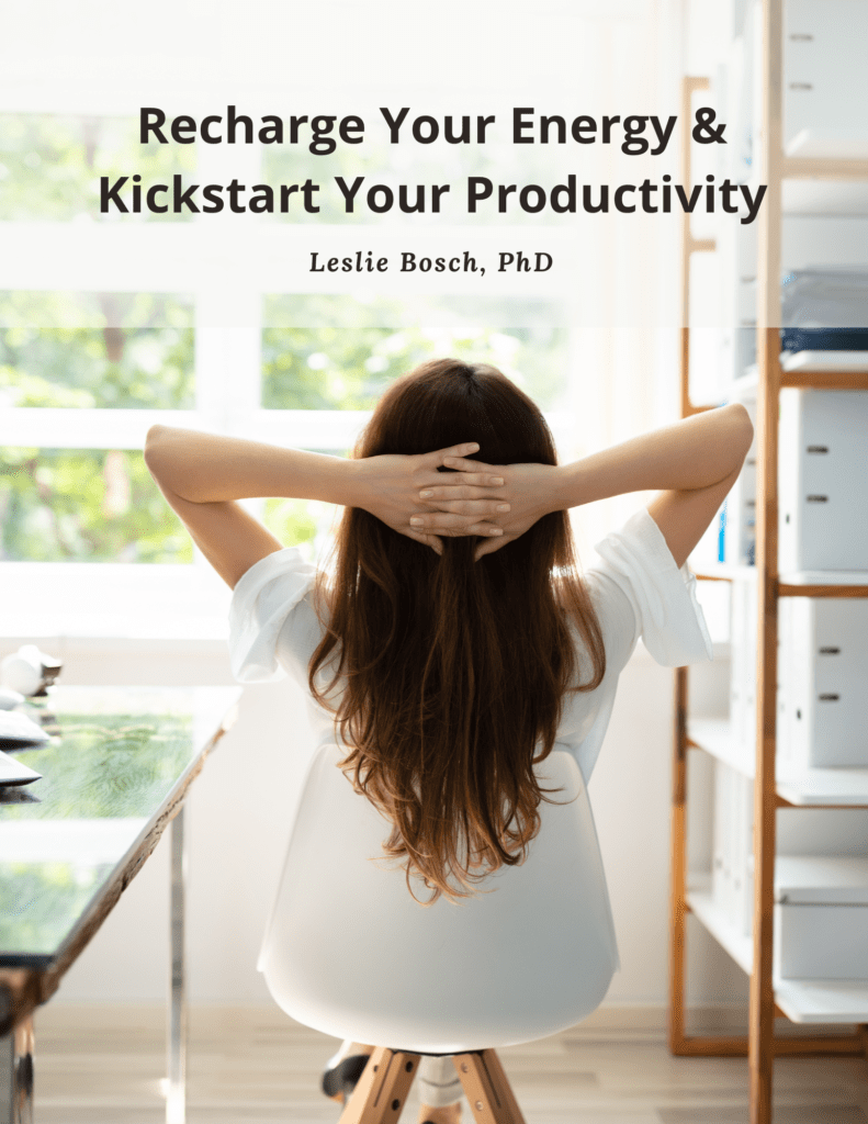 Recharge Your Energy & Kickstart Your Productivity Download - Leadership Skills & Stress Relief ...
